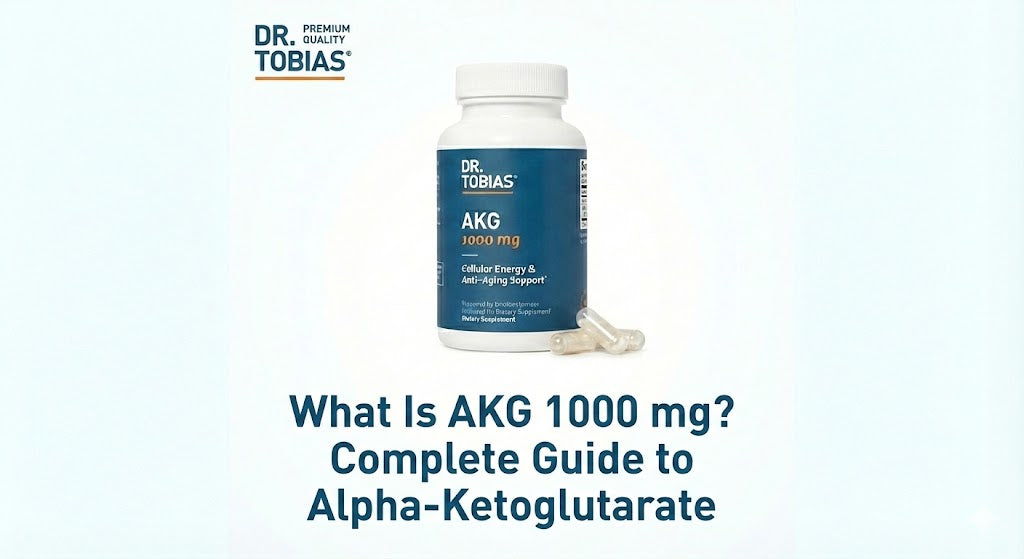 What Is AKG 1000 mg? Complete Guide to Alpha-Ketoglutarate – Dr. Tobias