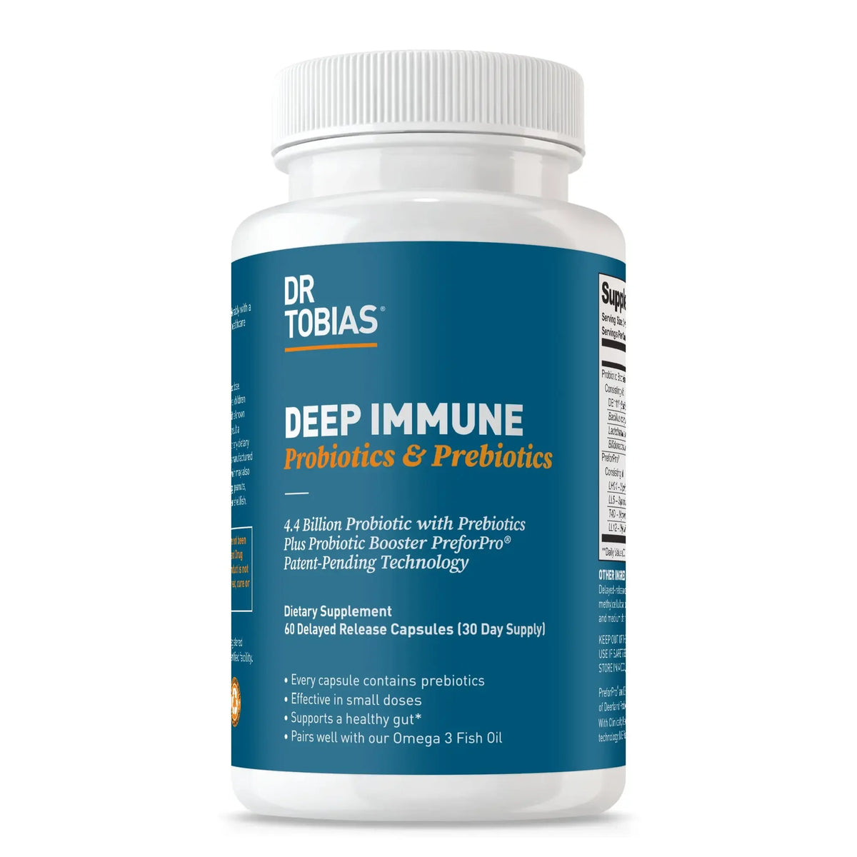 Probiotics & Prebiotics | Dr. Tobias Deep Immune Probiotics