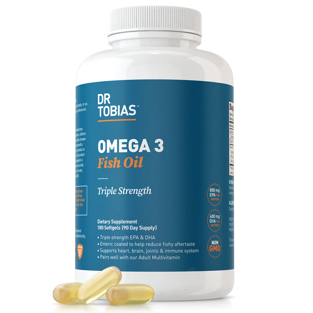 Omega 3 Fish Oil | Dr. Tobias Omega-3 Supplement