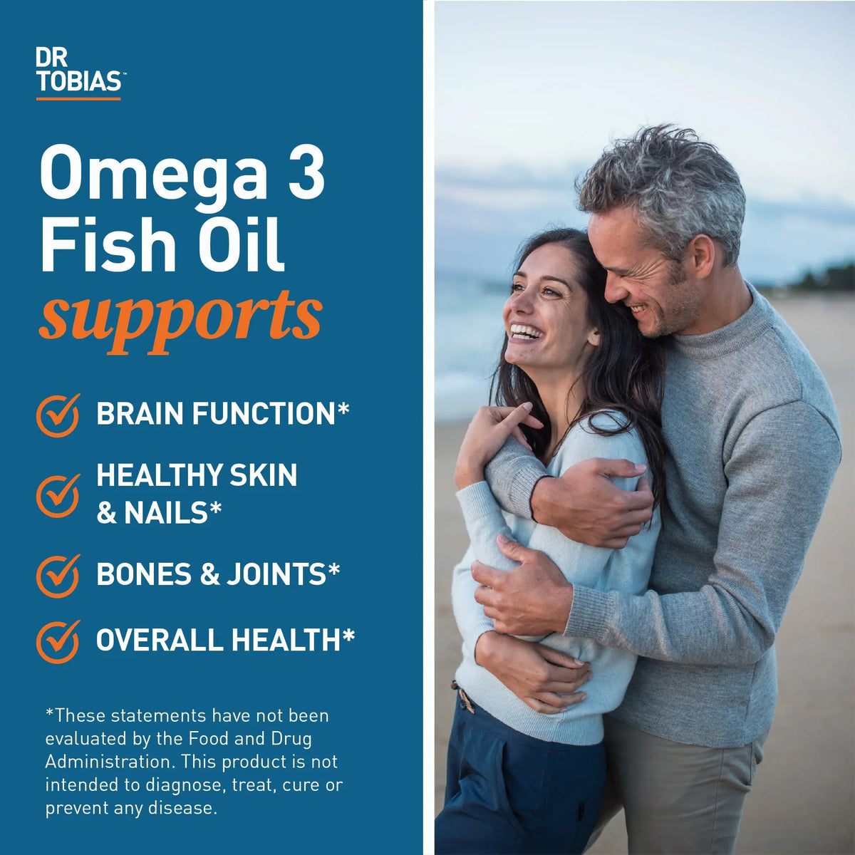 Omega 3 Fish Oil | Dr. Tobias Omega-3 Supplement